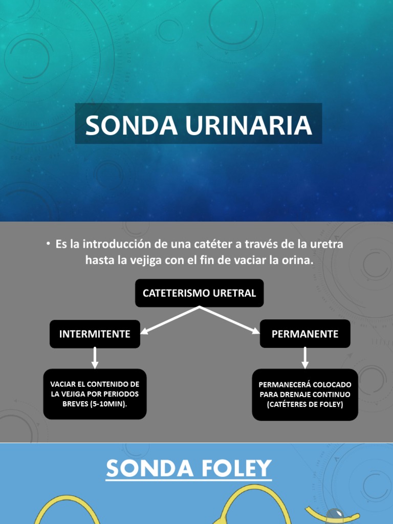 Sonda Urinaria | PDF