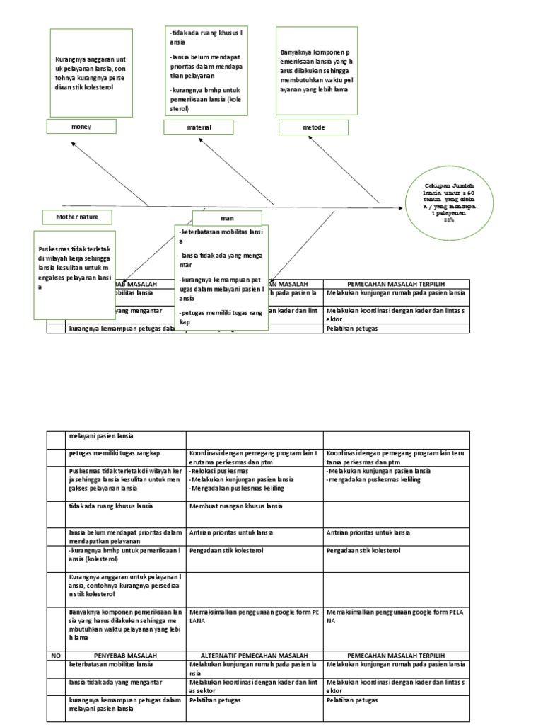 Fishbone Lansia | PDF