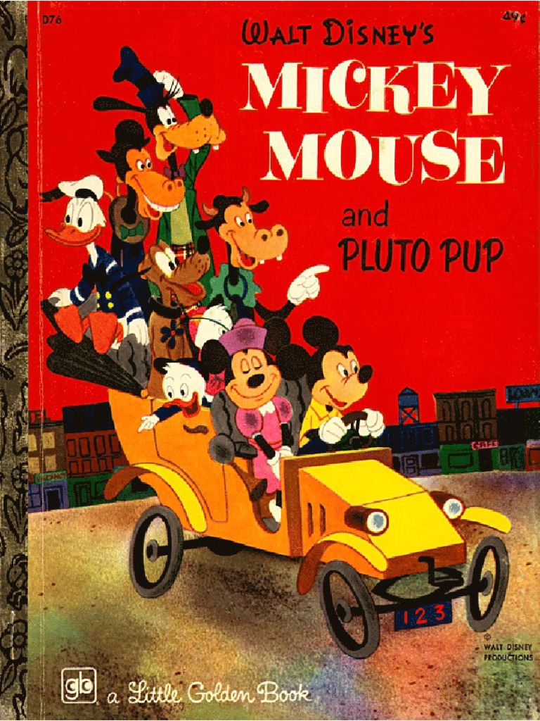 (A Little Golden Book) - Walt Disney's Mickey Mouse and Pluto Pup - Random House, Random House ...