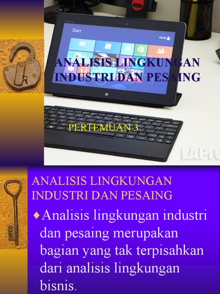3.analisis Lingkungan Industri Dan Pesaing | PDF