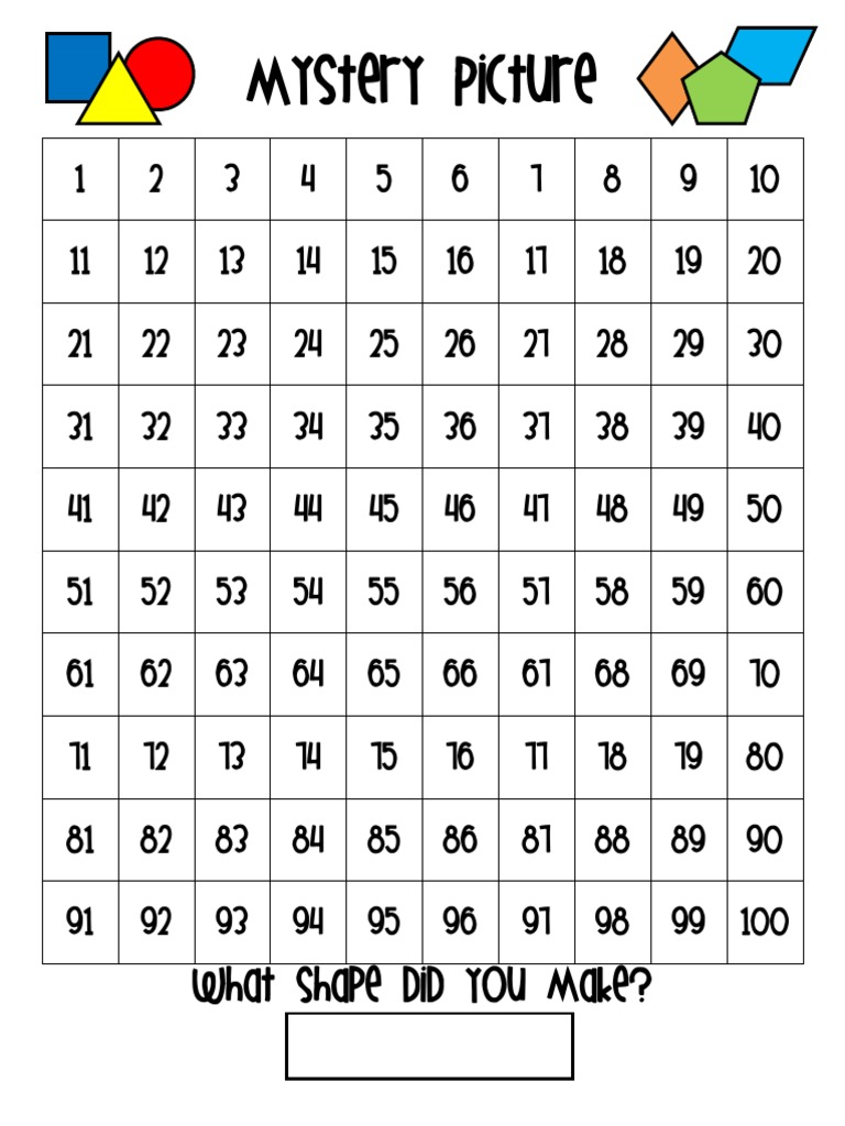 Mystery Picture | PDF