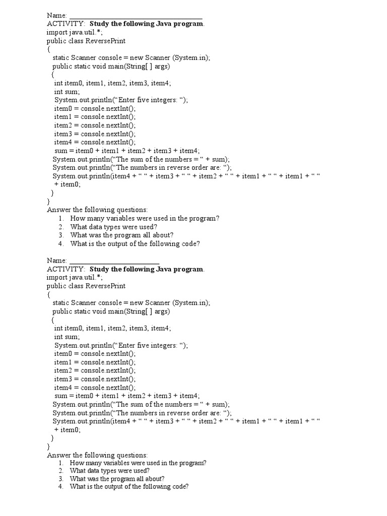 Activity and Assessment | PDF | Data | Information Technology Management