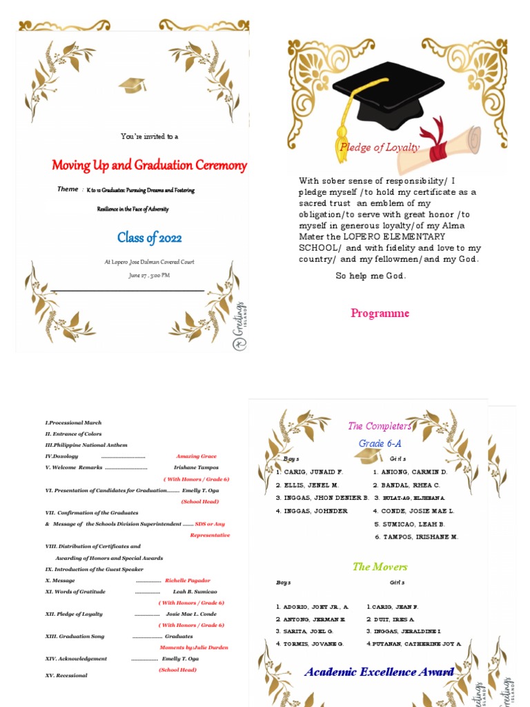 Graduation Program | PDF
