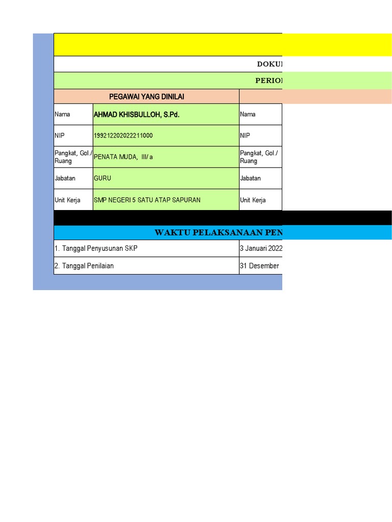 SKP GURU 22 FINAL Oke | PDF | Karier & Perkembangan