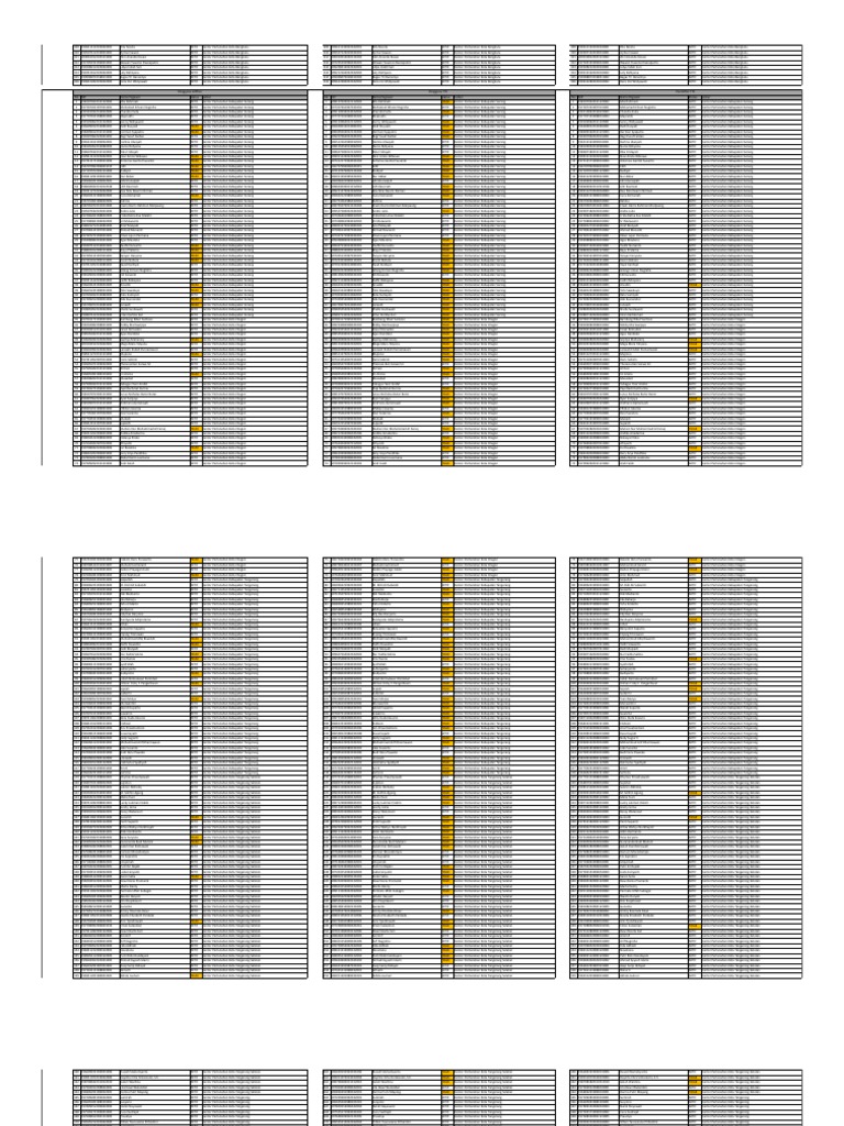 Data Eoffice Nasional 07-02-2023 - Pegawai TIM 5 Daerah Banten | PDF