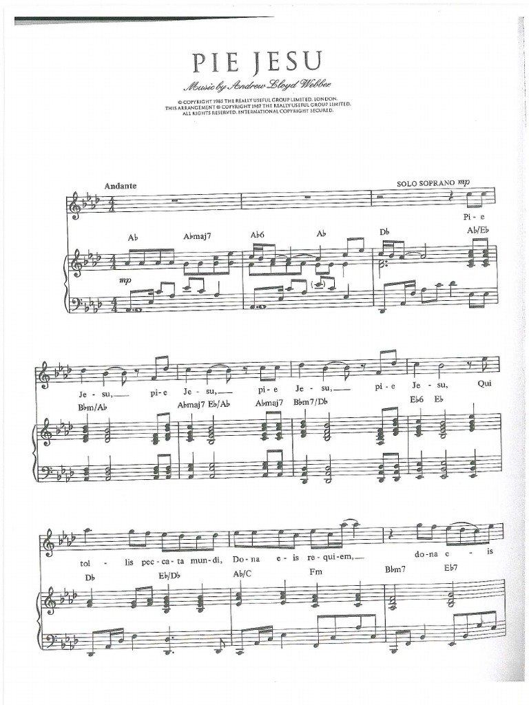 Pie Jesu | PDF