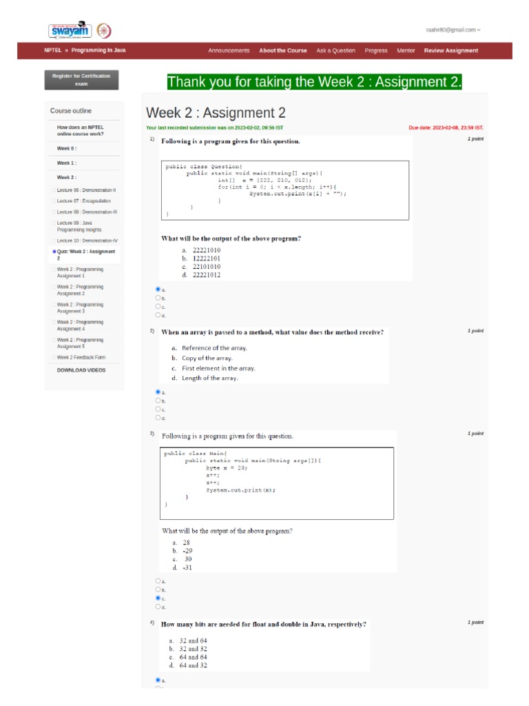 Java Assignment2 Pdf 