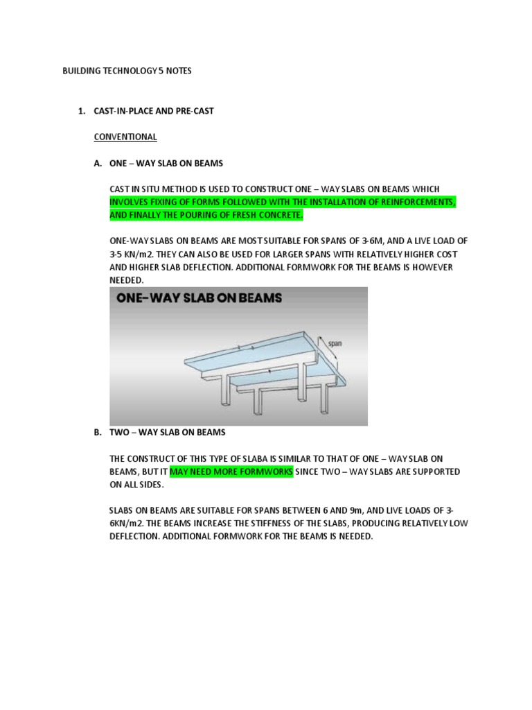 BUILDING TECHNOLOGY 5 NOTES - Aust | PDF