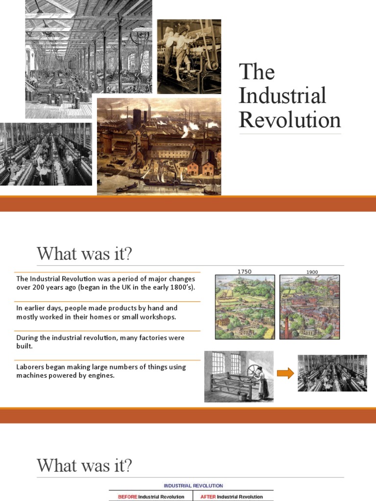 The Industrial Revolution | PDF | Industrial Revolution | Secondary ...