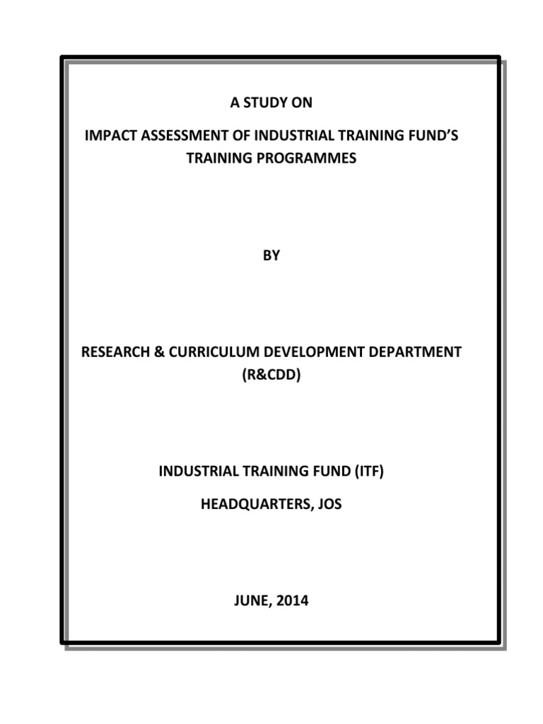 Impact Assessment | PDF | Likert Scale | Survey Methodology