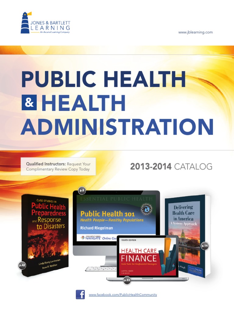 Public Health Health Administration - Jones & Bartlett Learning ...