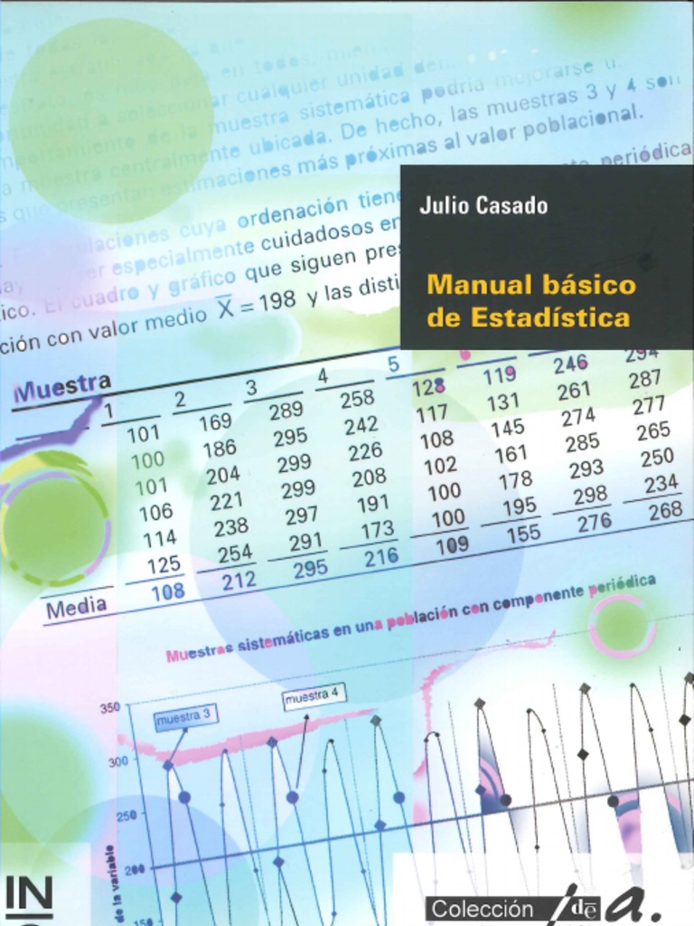 Llibro Manual Basico Estadistica | PDF | Cuestionario | Estadísticas