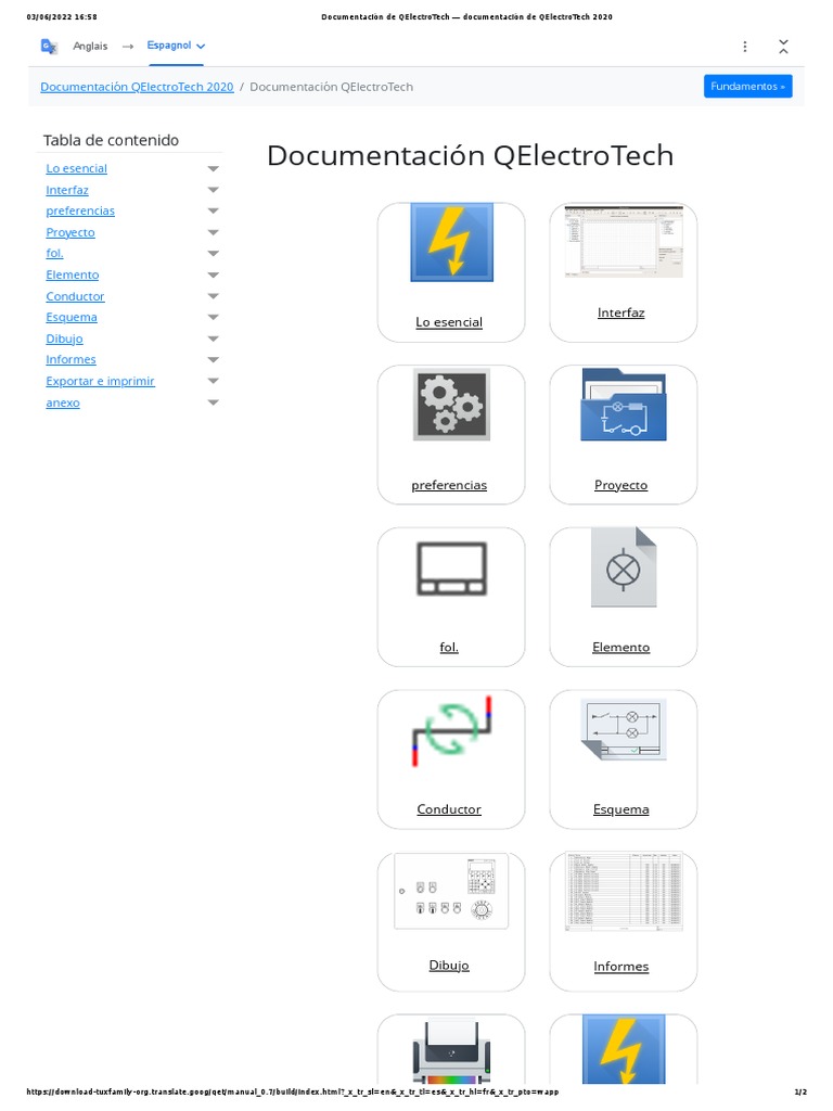 Documentación de QElectroTech - Documentación de QElectroTech 2020 | PDF