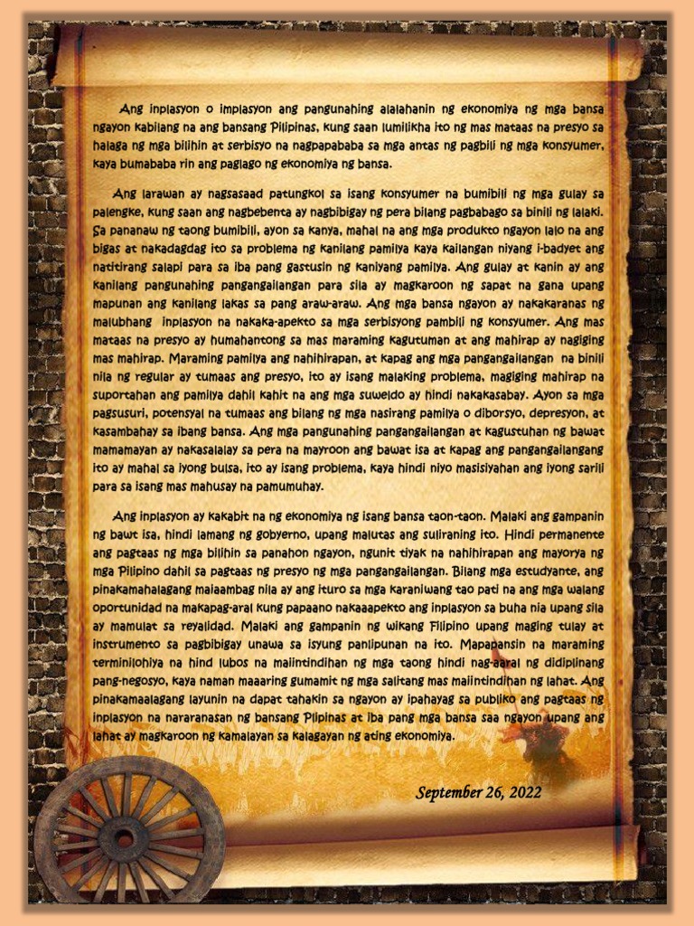 Filipino10 Photo Essay | PDF