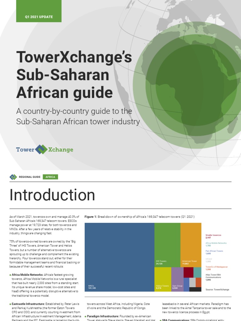 Towerxchange S Sub Saharan African Guide A 8340993 | PDF | Africa ...