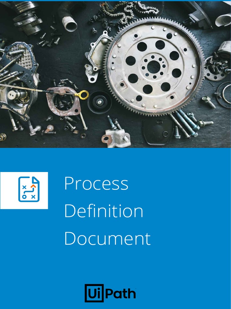 UiPath - Blank PDD Template | PDF | Automation | Business Process