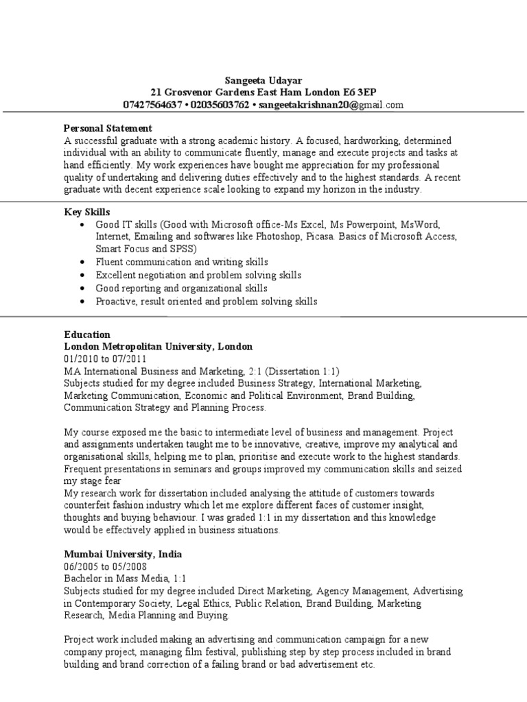 Sangeeta CV | PDF | Brand | Advertising