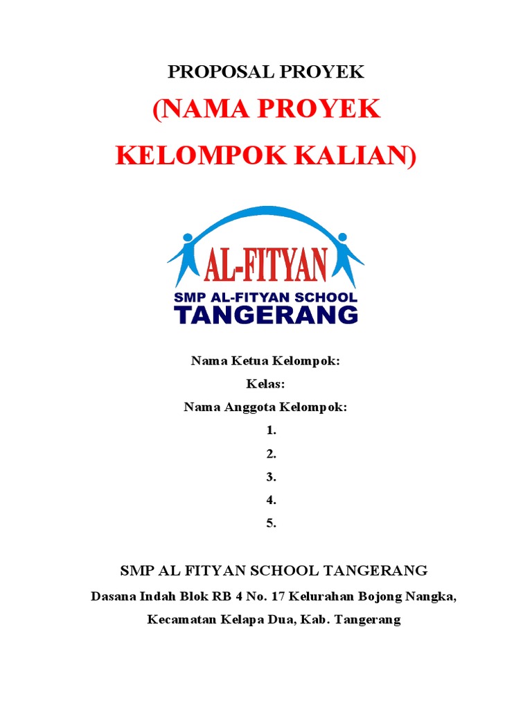 Template Proposal Proyek | PDF