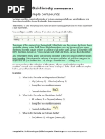 Chemistry Stoichiometry and Formulas | PDF | Mole (Unit) | Chemical ...