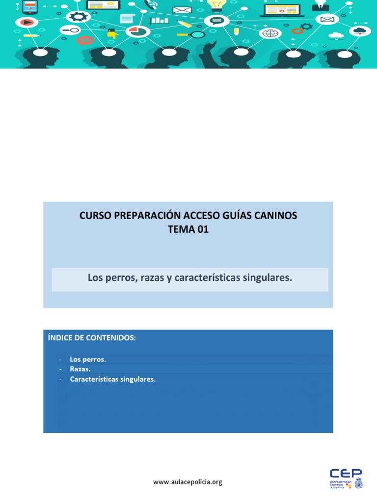 TEMA 1 Los Perros, Razas y Características Singulares. | Descargar ...
