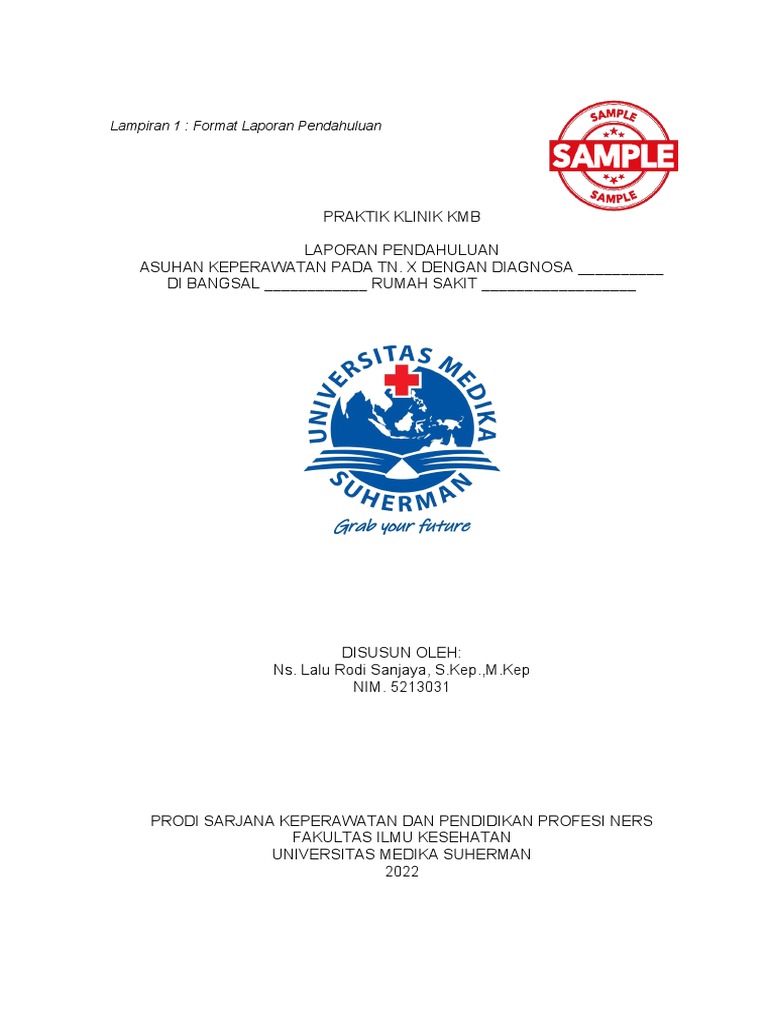 Format LP Dan Askep KMB | PDF