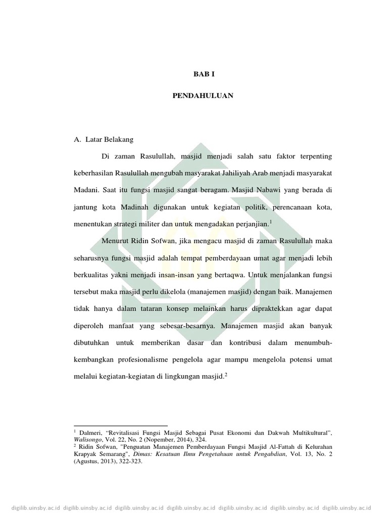 Bab 1 | PDF | Karier & Perkembangan | Agama & Spiritualitas