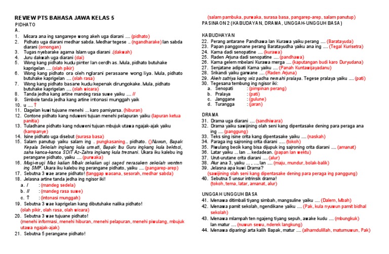 Review + Jawaban Salinan | PDF