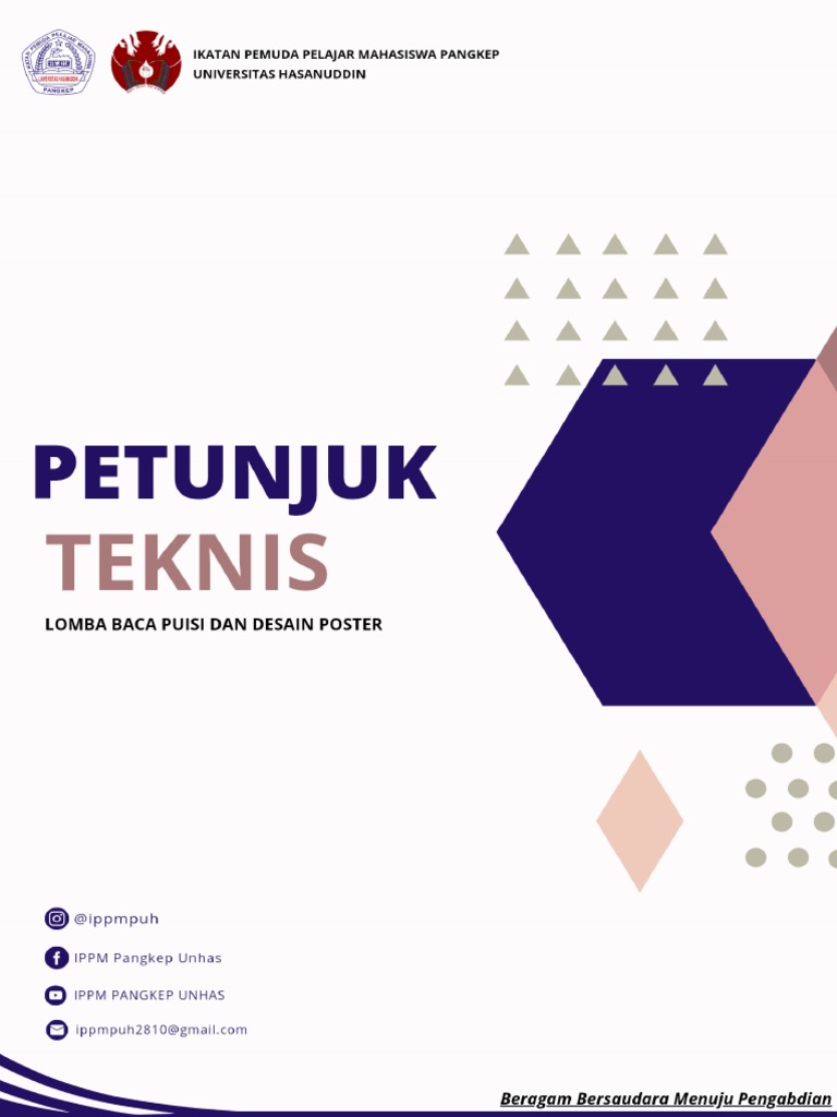 Juknis Lomba Baca Puisi Dan Desain Poster | PDF | Seni