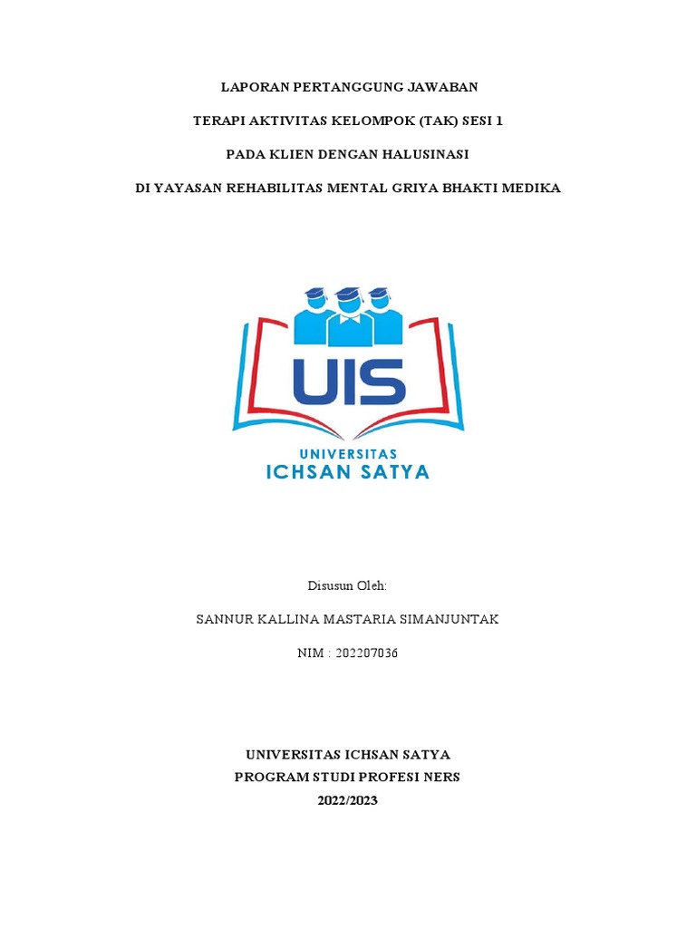 Terapi Kelompok Halusinasi Sesi 1 | PDF | Karier & Perkembangan