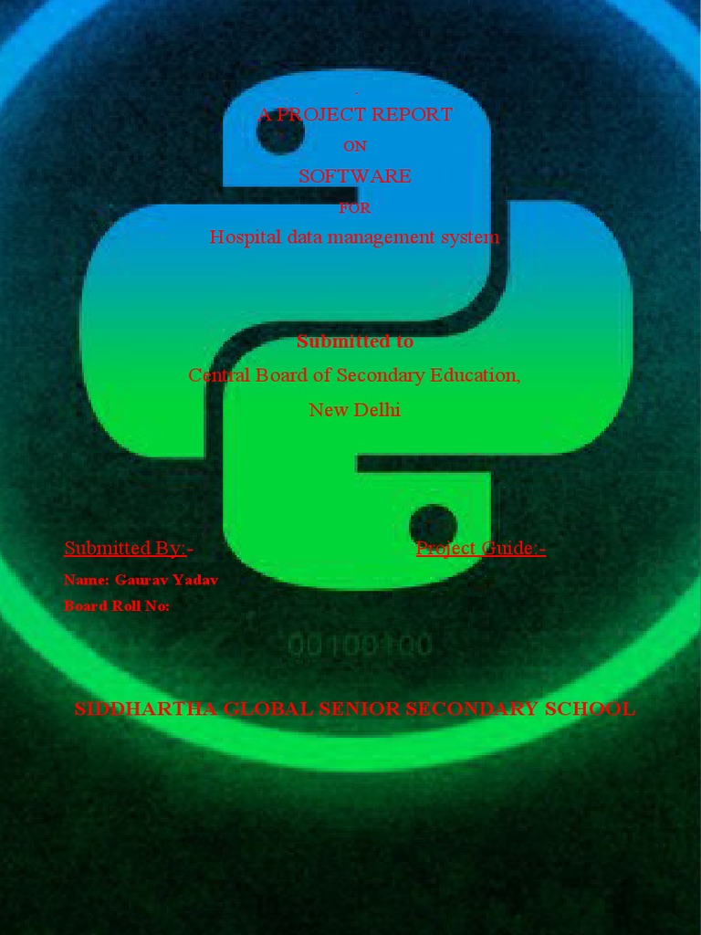 Hospital-Management-System-Project Khushi | Download Free PDF | Software | Computer Data Storage