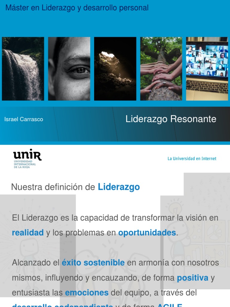 10 MLDP Liderazgo-Resonante | PDF | Liderazgo | Aprendizaje