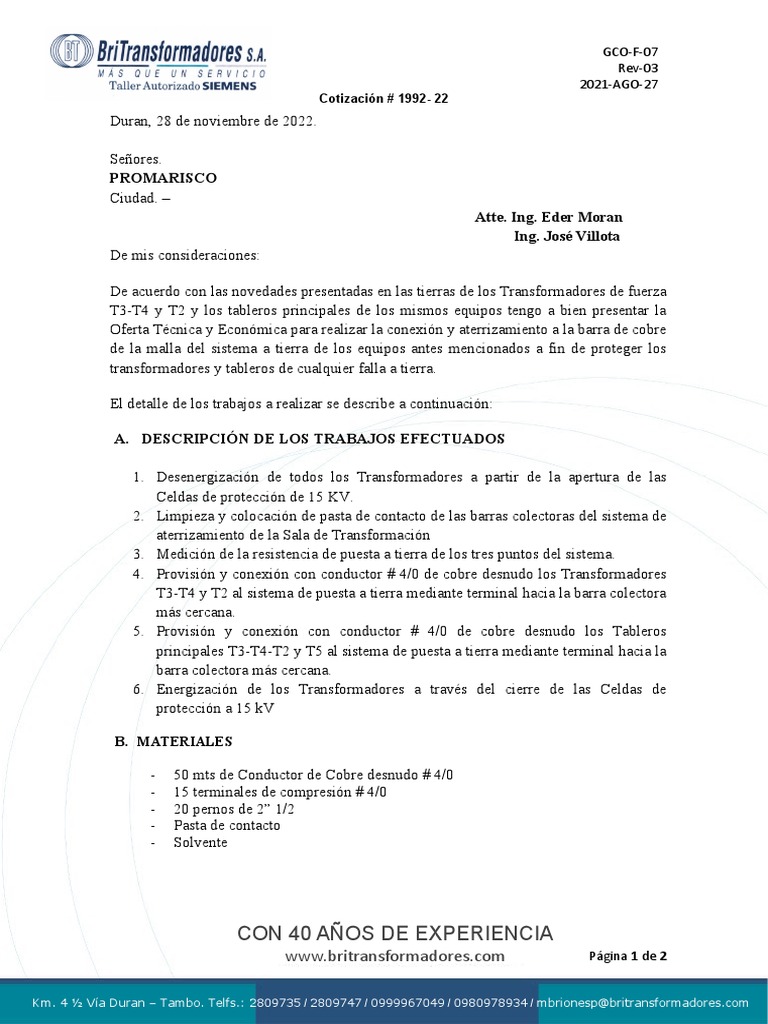 Promarisco 28-11-22 # 1992 | PDF