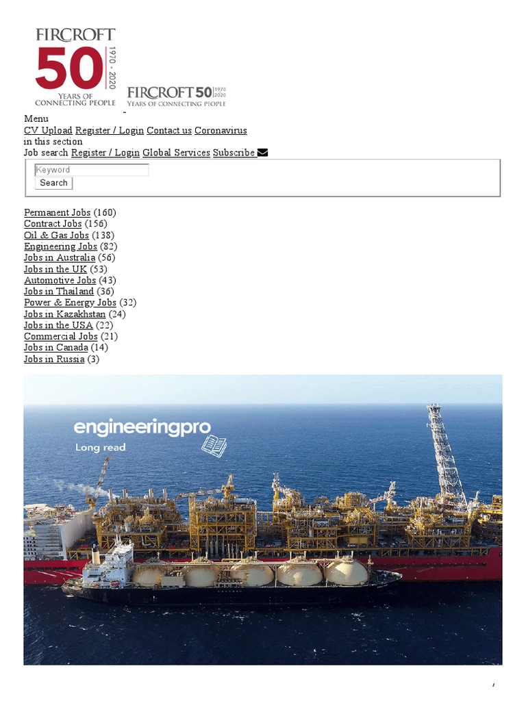 Everything You Need To Know About FLNG | PDF | Liquefied Natural Gas ...