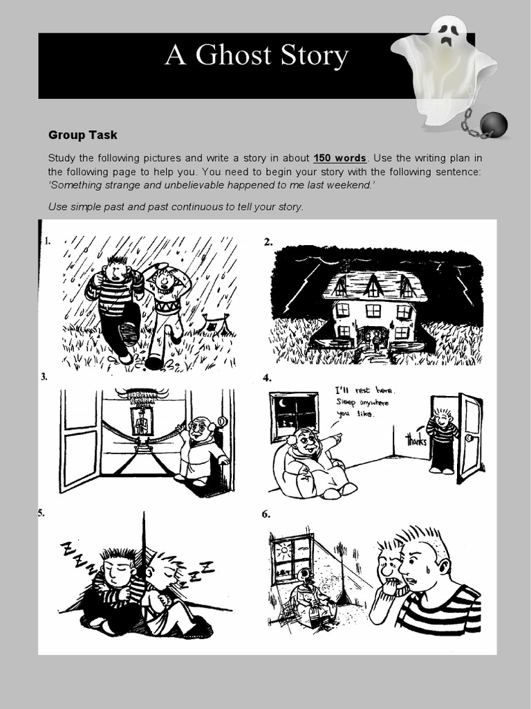 A Ghost Story - Writing Activity | PDF