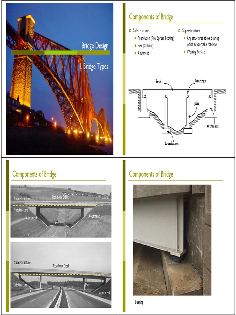 Bridge Design 2 - Types | PDF | Bridge | Prestressed Concrete
