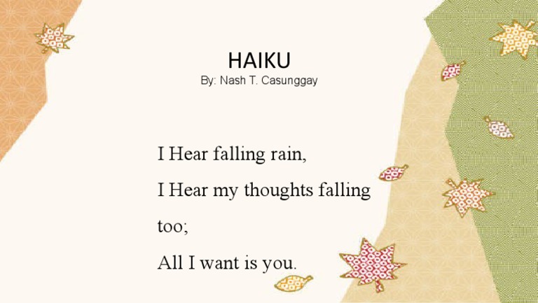 Haiku | PDF