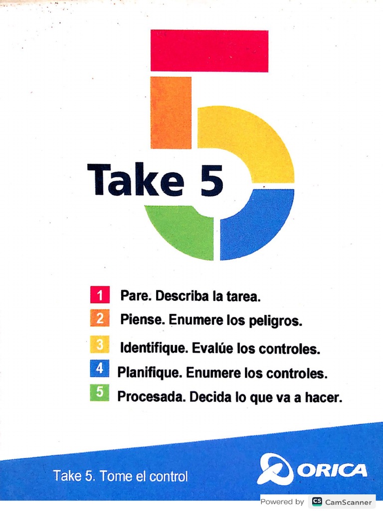 Take 5 Ejemplo | PDF