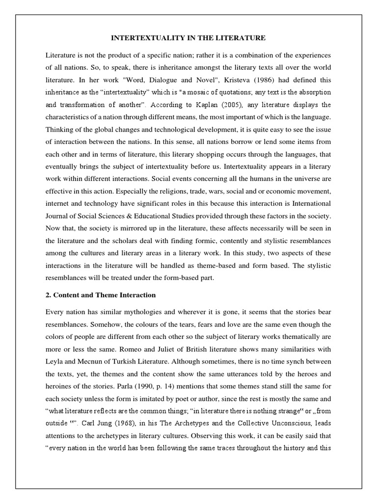 Intertextuality DC XIII | PDF | Multilingualism | Intertextuality