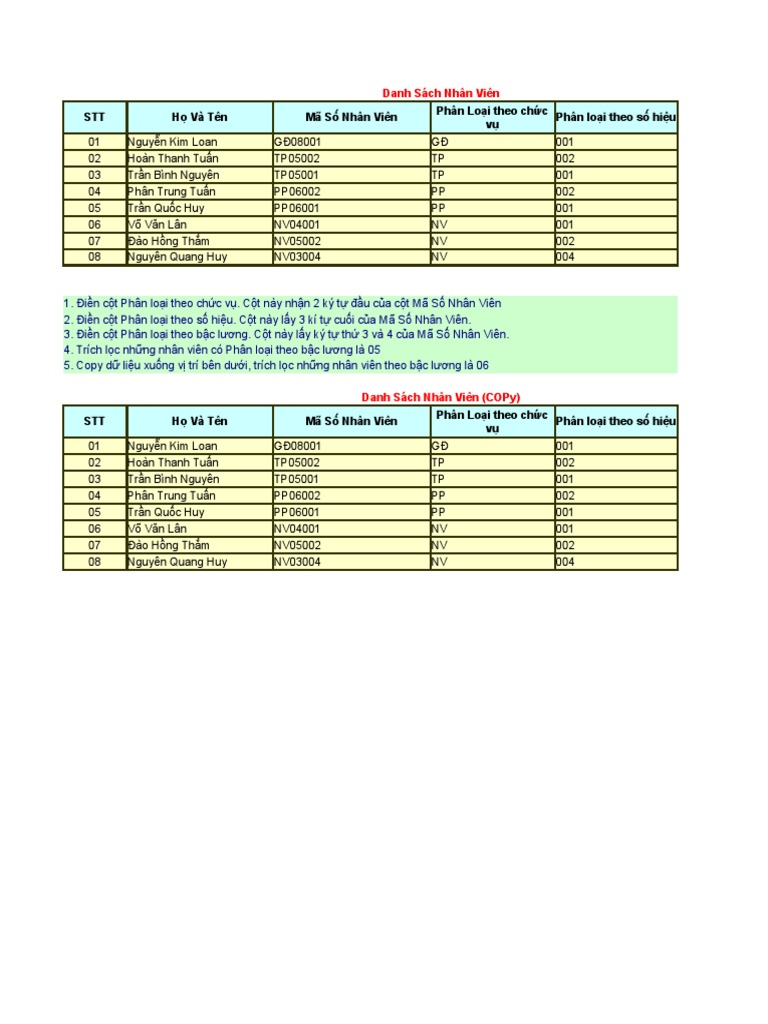 BTH Chương 5 (P1) | PDF