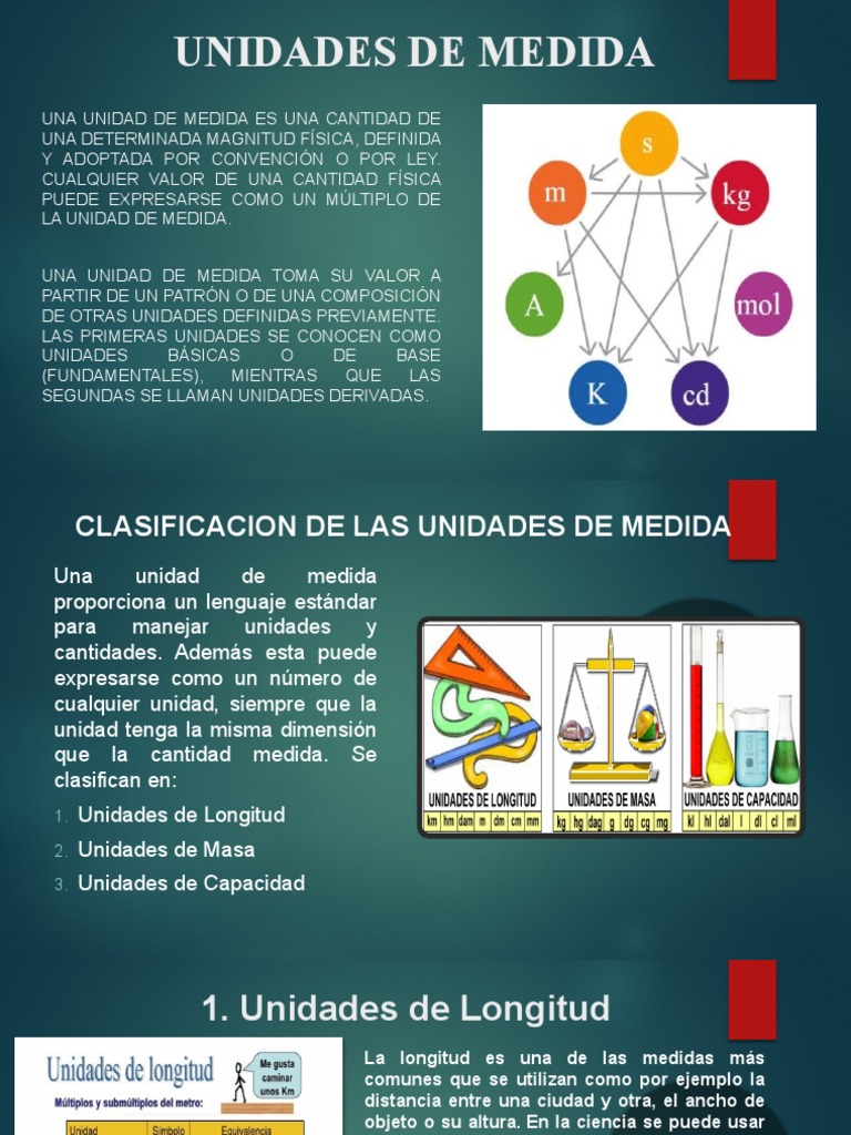Unidades de Medida | PDF | Longitud | Medición