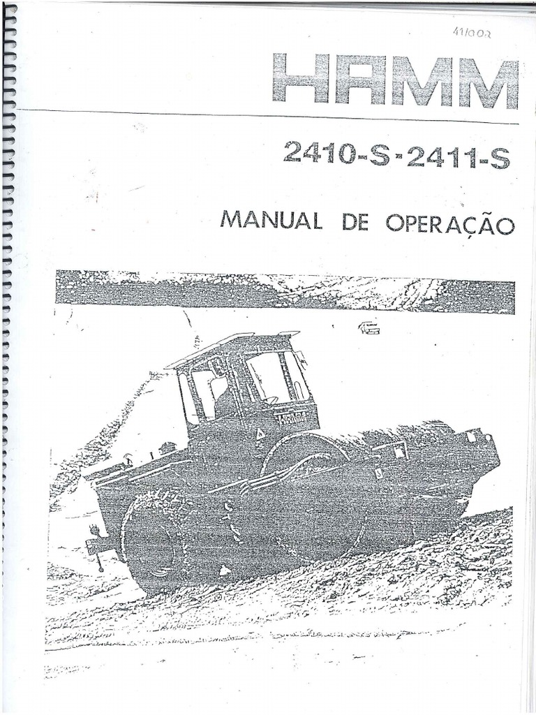 Hamm 2410s Manual | PDF