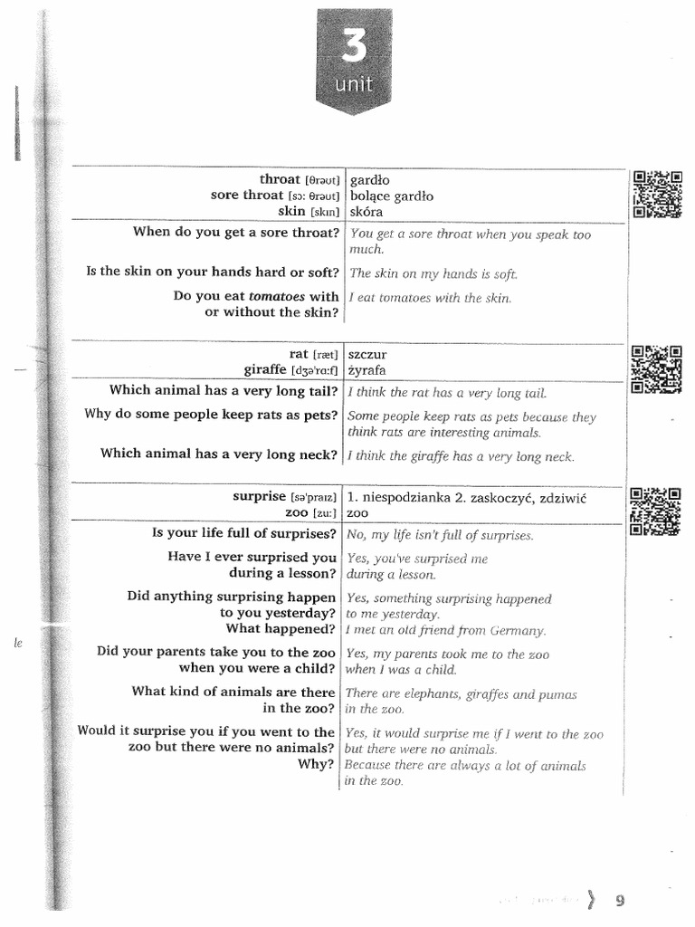 English Designed With Direct Method - Book 3 (PL) Unit 3a | PDF