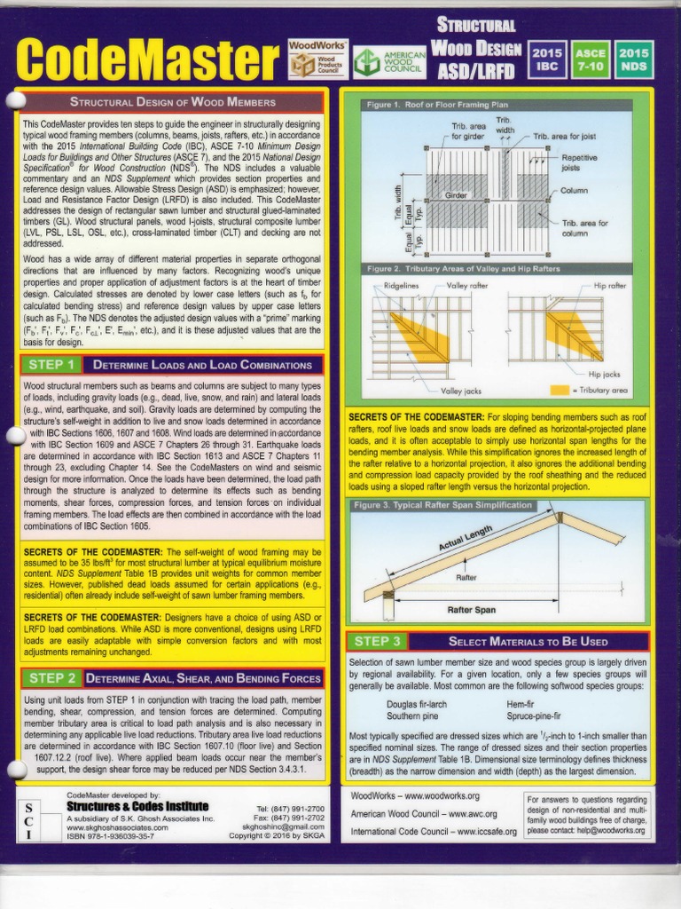 Codemaster 2015 Wood Design | PDF