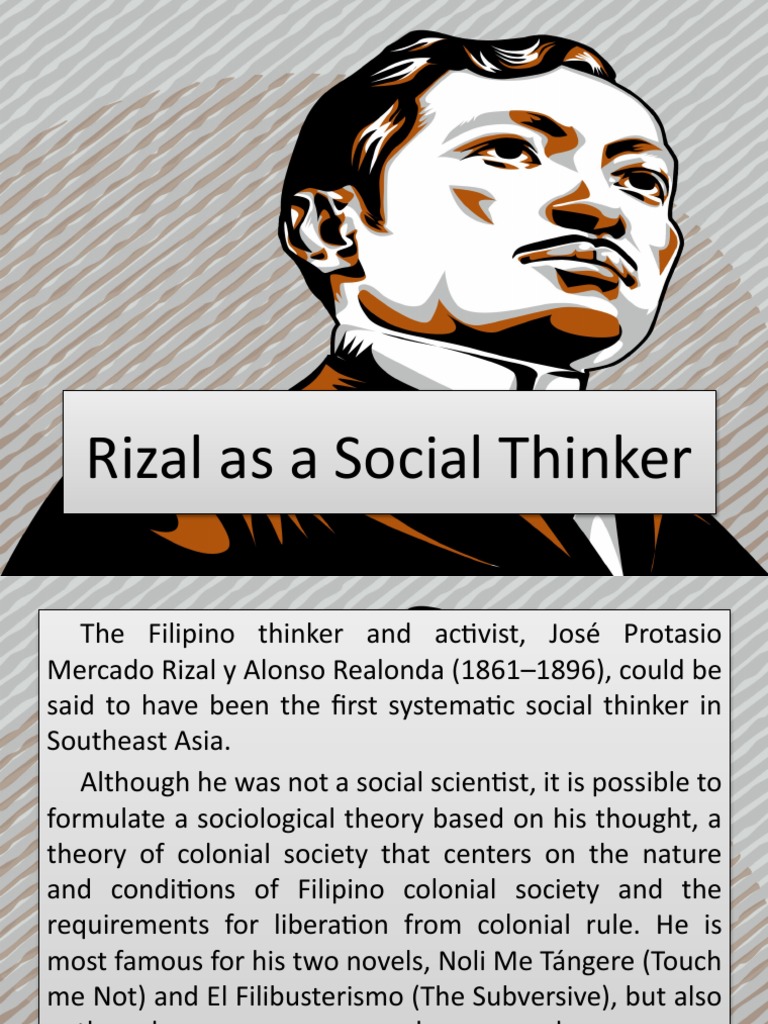 Rizal As A Social Thinker | PDF | Colonialism Rizal As A Social Thinker | PDF | Colonialism