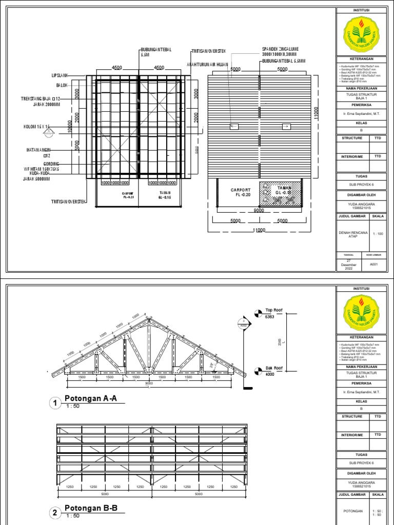 Denah Workshop Yuda Anggara | PDF