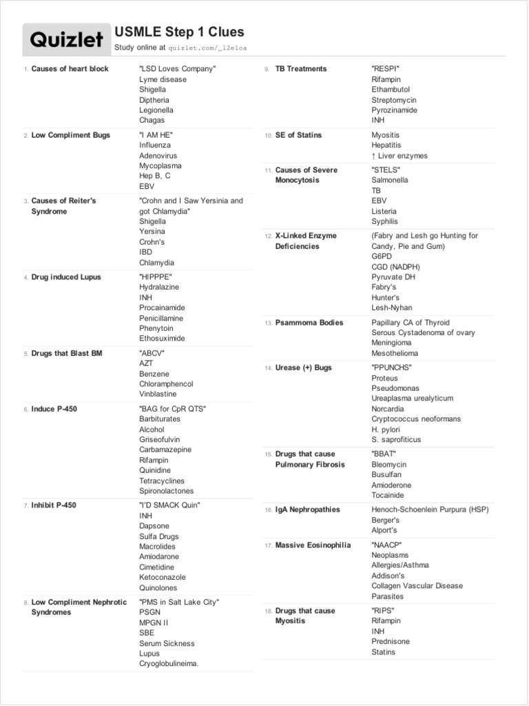 STEP 1 Clues | PDF | Lymphoma | Clinical Medicine