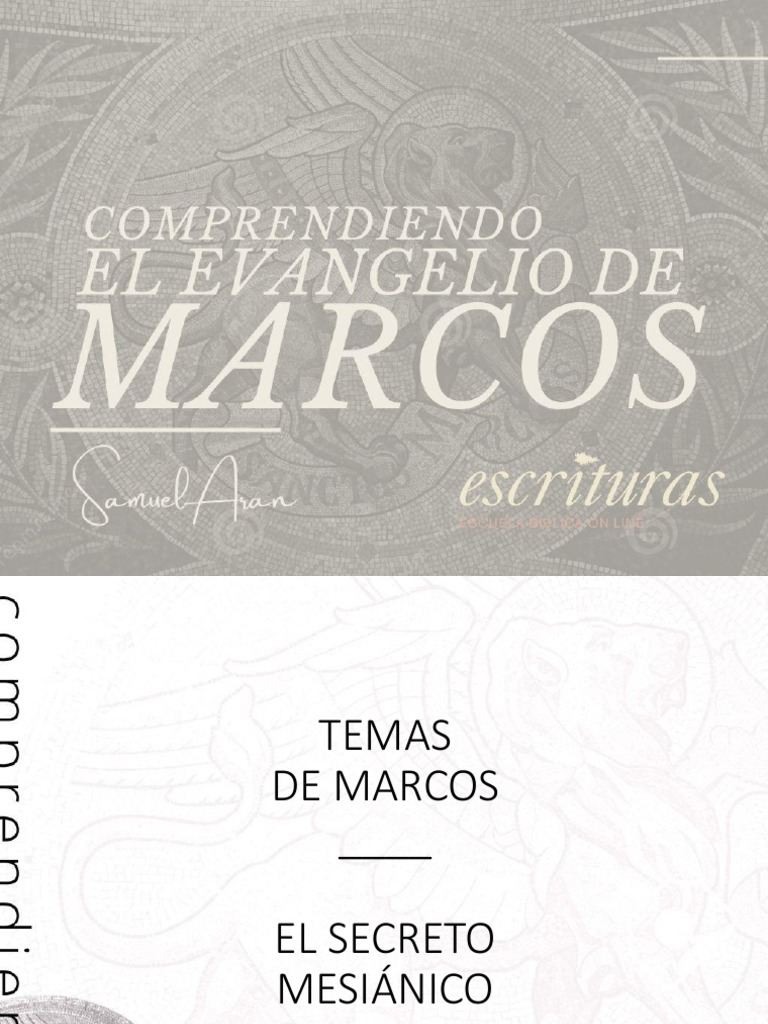 El Secreto Mesiánico de Jesús | PDF | Jesús | San Pedro