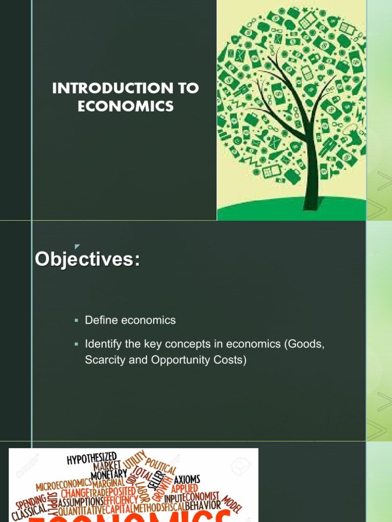 Lesson 1 - Introduction To Economics | PDF | Economics | Resource