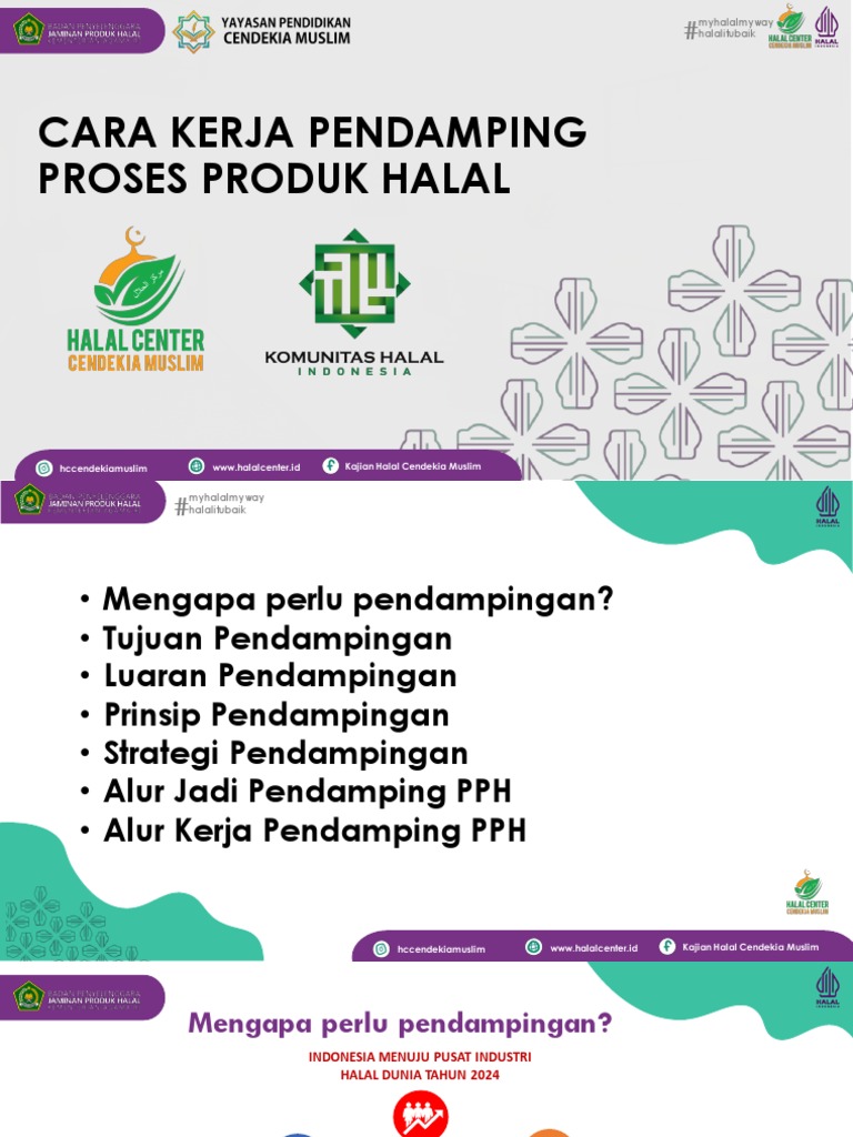 Cara Kerja Pendamping PPH | PDF