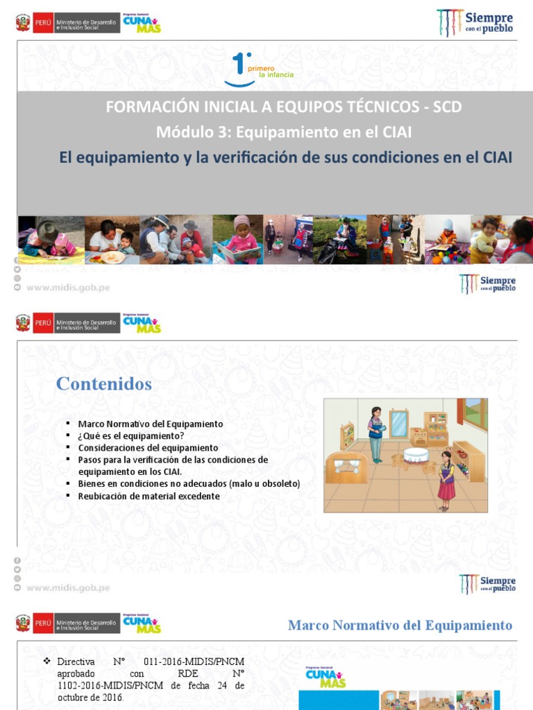 CFDC-FI-ET-SCD M3 Equipamiento Julio2022 | PDF